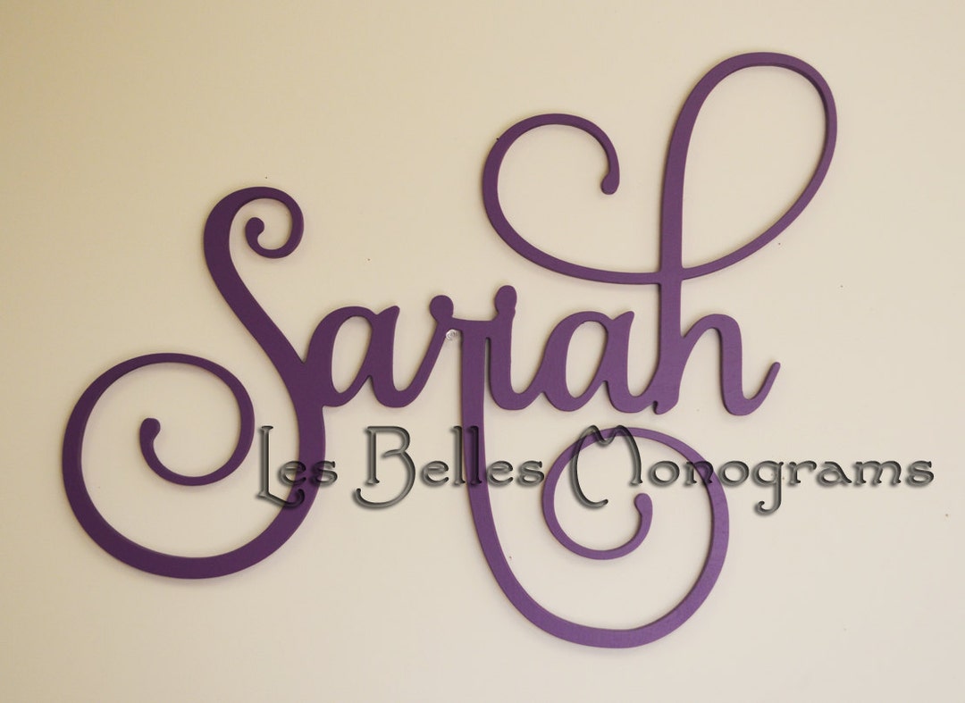 Personalized Wooden Name Sign Decorative Wooden Wall Letters - Etsy