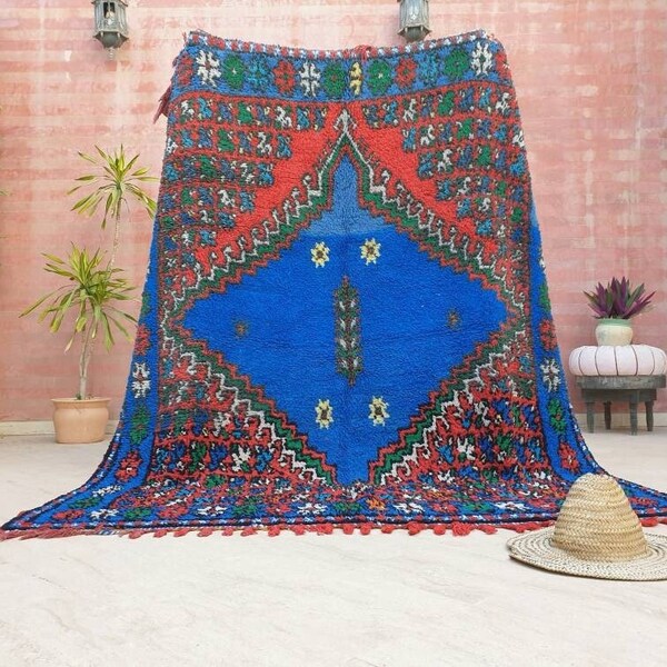 Blue Moroccan Rug - Etsy