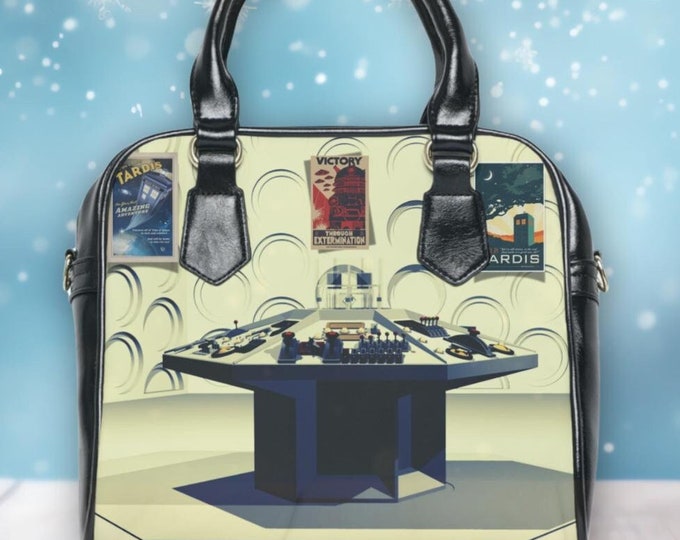 Messenger Bag Made From Tardis Fabric - Etsy