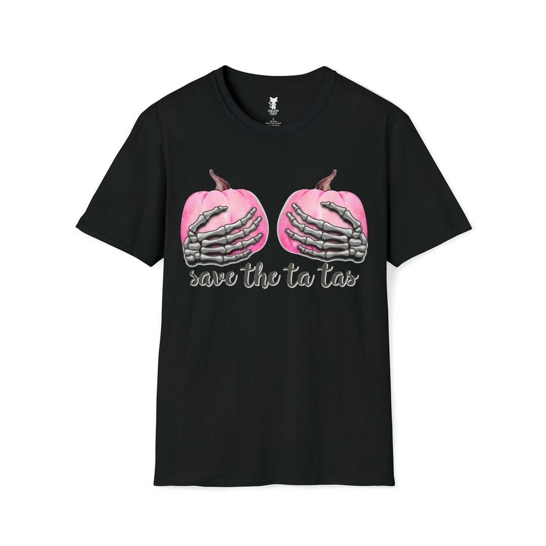 Save the Tatas Halloween T-shirt - Etsy