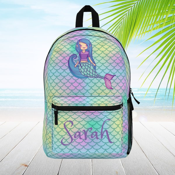Mermaid Backpack - Etsy