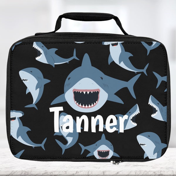 Shark Lunch Box - Etsy