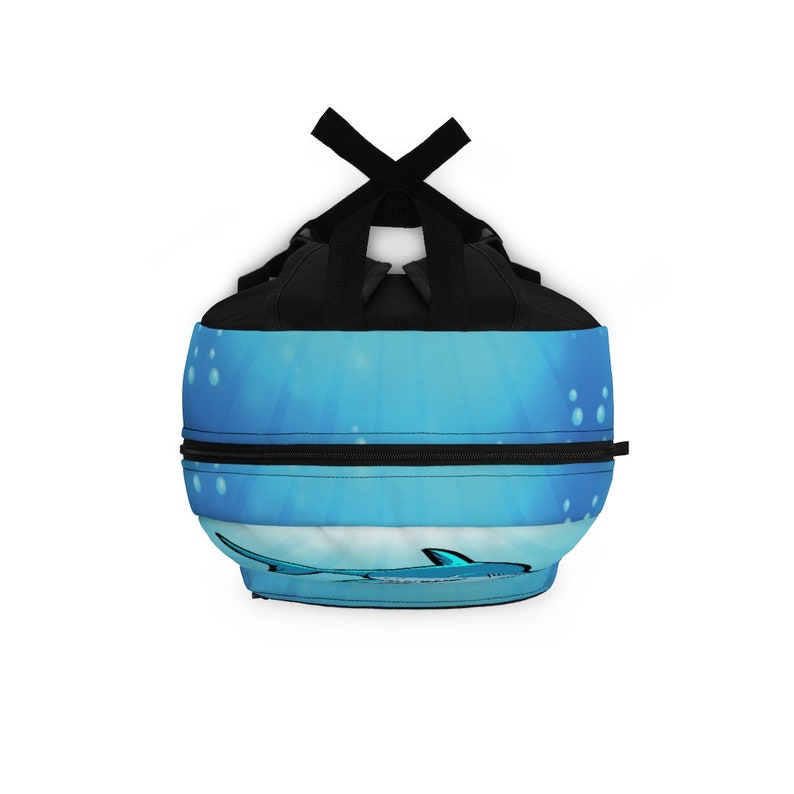 Shark Backpack Blue School Bag. Personalized Backpack - Etsy