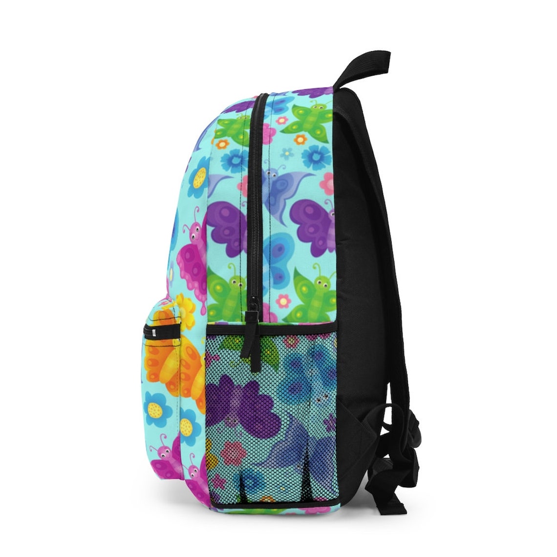 Butterfly Backpack in Purple and Blue. Personalized Backpack - Etsy