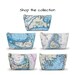 Cape Cod Bag Nautical Map. Accessory Pouch W T-bottom in 2 Sizes. - Etsy