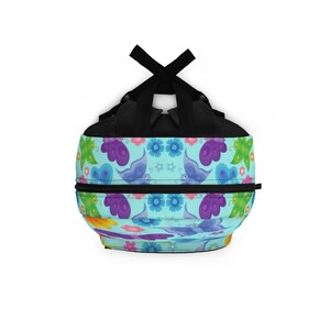 Butterfly Backpack in Purple and Blue. Personalized Backpack 18" X 13 ...