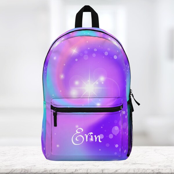 Purple Backpack - Etsy