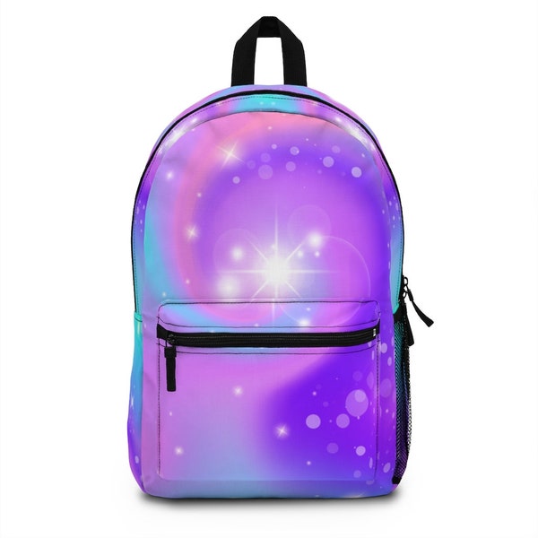Purple Backpack - Etsy