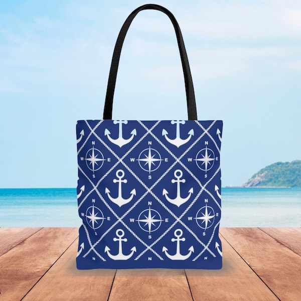 Anchor Tote Bag - Etsy