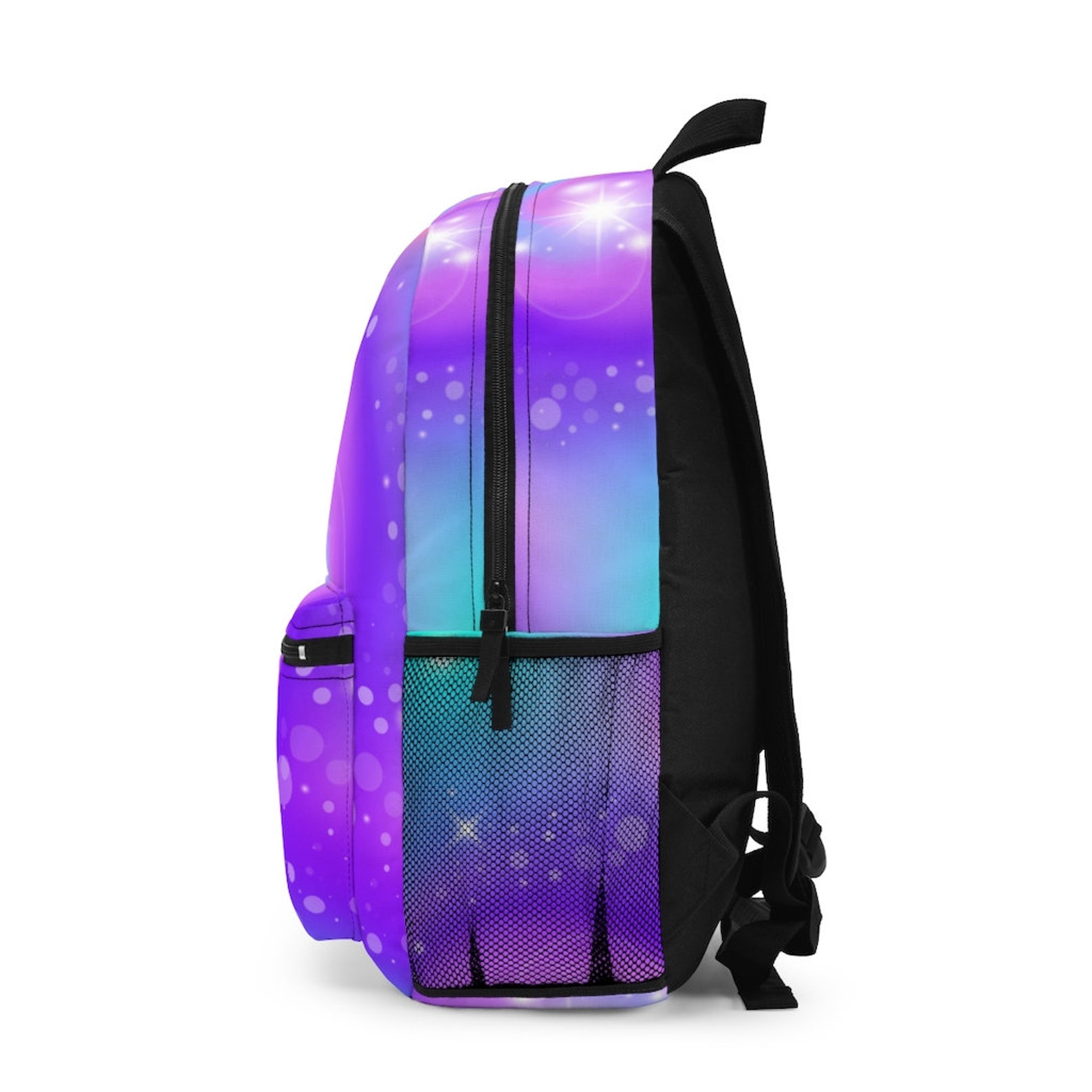 Purple Tie Dye Backpack. Personalized Backpack 18 X - Etsy