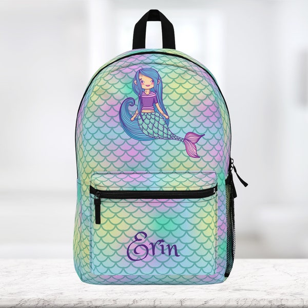 Mermaid Backpack - Etsy
