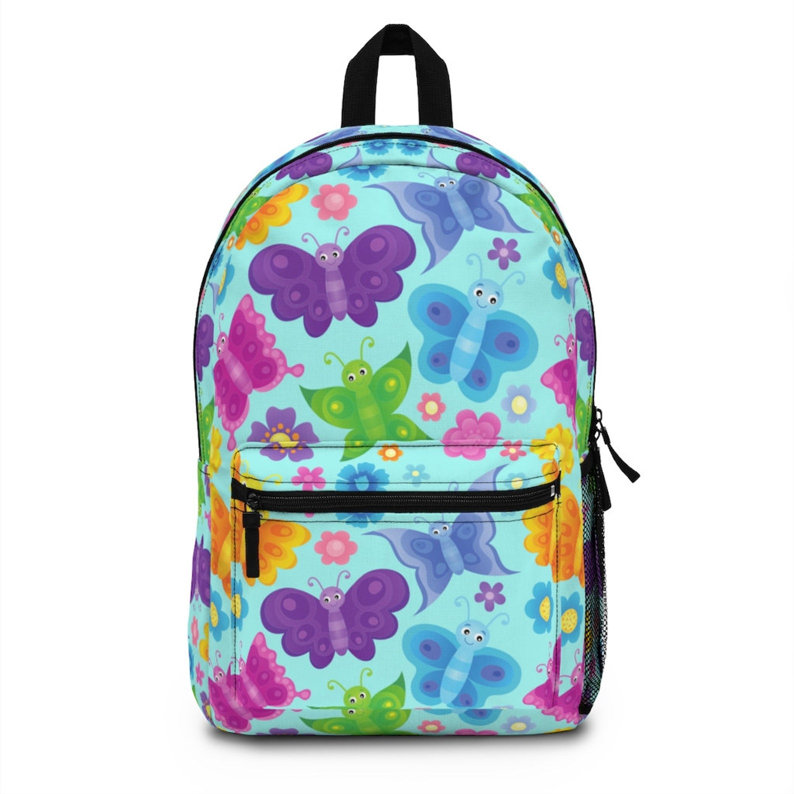Butterfly Backpack in Purple and Blue. Personalized Backpack - Etsy