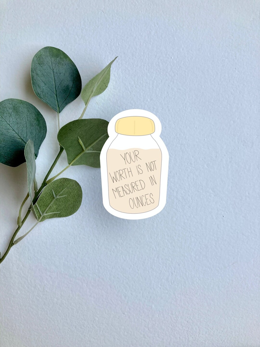 Breastfeeding Support Vinyl Sticker: Your Worth is Not Measured - Etsy