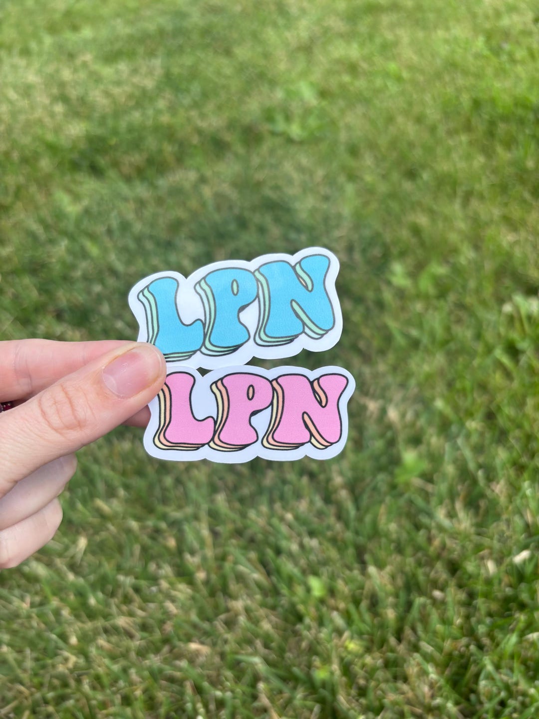 LPN Vinyl Sticker: Licensed Practical Nurse Gift, Water Bottle Decal - Etsy