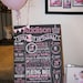 Chevron Pink and Purple First Birthday Chalkboard Poster Girl Birthday ...