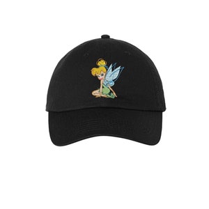 Tinkerbell Hat, Tinker Bell Embroidered Hat, Peter Pan, Magic Kingdom ...