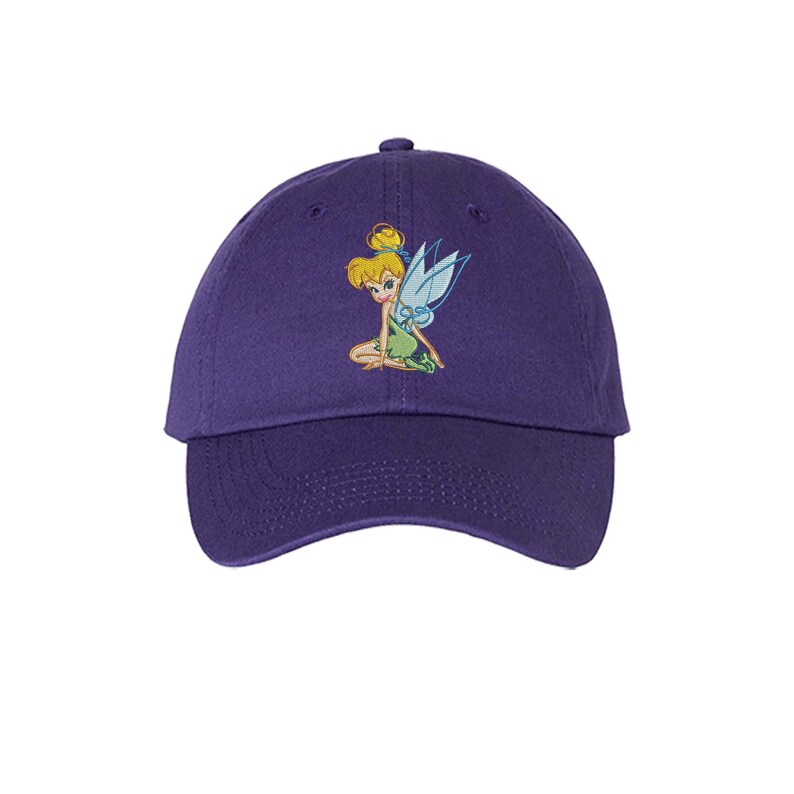 Tinkerbell Hat, Tinker Bell Embroidered Hat, Peter Pan, Magic Kingdom ...