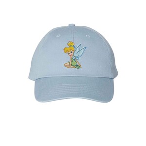 Tinkerbell Hat, Tinker Bell Embroidered Hat, Peter Pan, Magic Kingdom ...