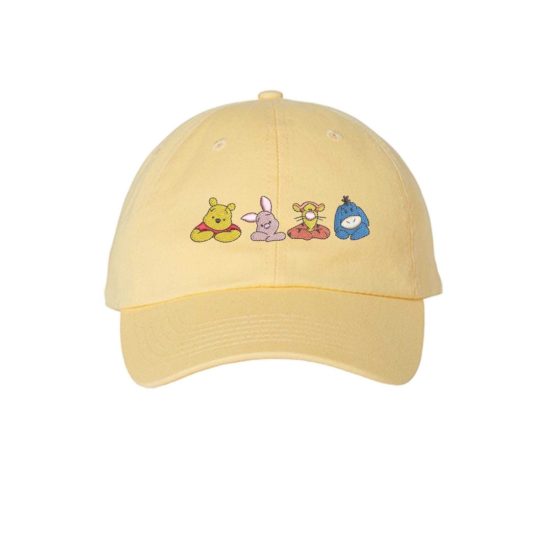 Pooh Friends Hat Adult Kid Sizes, Pooh Bear Piglet Tigger Eeyore ...