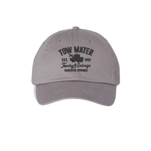Cars Tow Mater Towing and Salvage Hat, Disney Cars Mater Hat ...