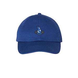 Mickey Wizard Hat, Adult Kids Sizes, Mickey Embroidered Hat, Mickey ...