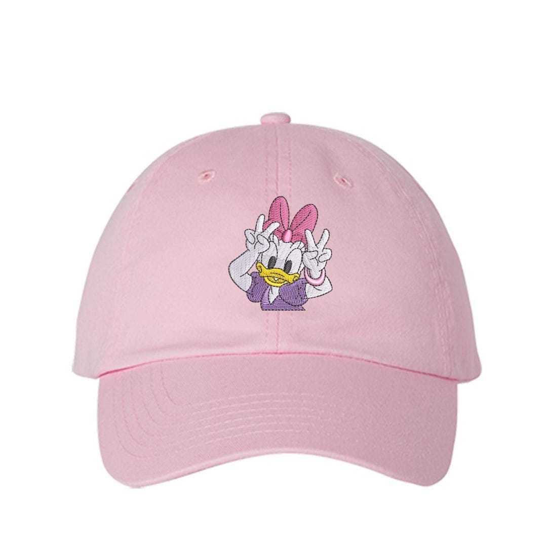 Daisy Duck Peace Embroidered Hat Minnie's Bestie BFF Hat | Adult Kids ...