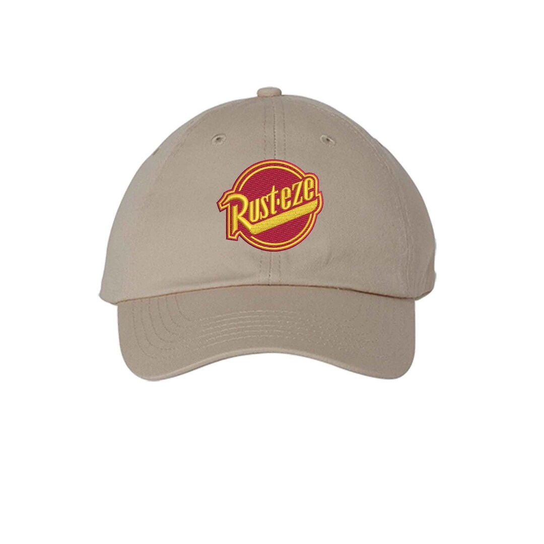 Bumper Ointment Rust-eze Logo Embroidered Cars Lightning Mcqueen Hat ...