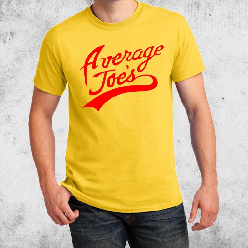 Average Joe's T-shirt Dodgeball Joes Team Halloween Costume Shirts ...