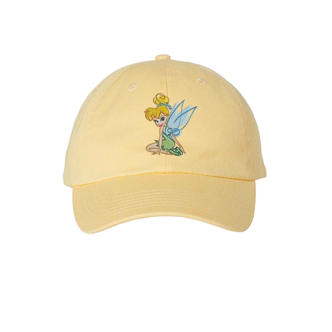 Tinkerbell Hat, Tinkerbell Embroidered Hat, Disney Hat, Peter Pan ...