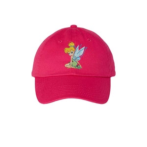 Tinkerbell Hat, Tinker Bell Embroidered Hat, Peter Pan, Magic Kingdom ...