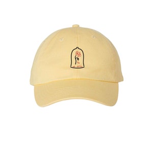 Princess Belle Enchanted Rose Embroidered Hat Beauty and the Beast Rose ...