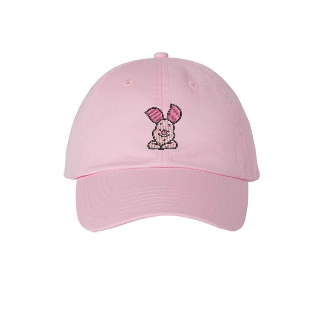 Piglet Hat Adult Kid Sizes, Pooh Friends, Piglet Embroidered Hat ...