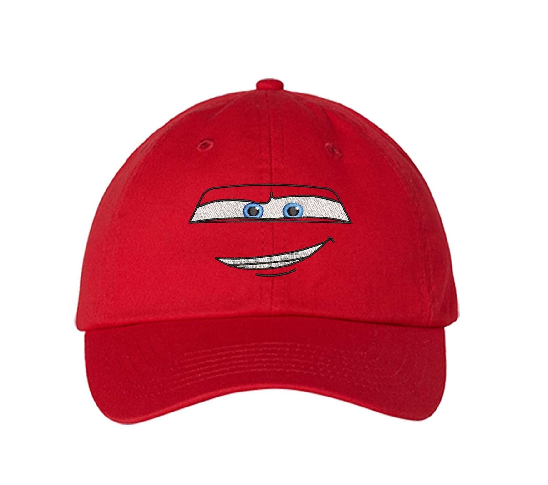 Cars Lightning Mcqueen Tow Mater Face Embroidered Hat Disneyland ...