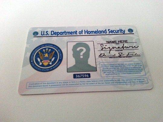 Homeland Security Id Cards