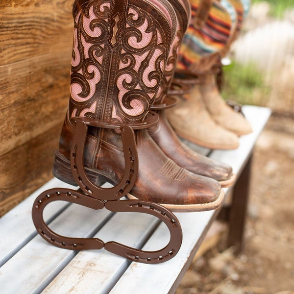 Horseshoe Boot Rack - Etsy