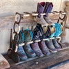 Boot Rack, 6 Pairs of Boots, Horseshoe Decor, Horseshoe Art, Boot ...
