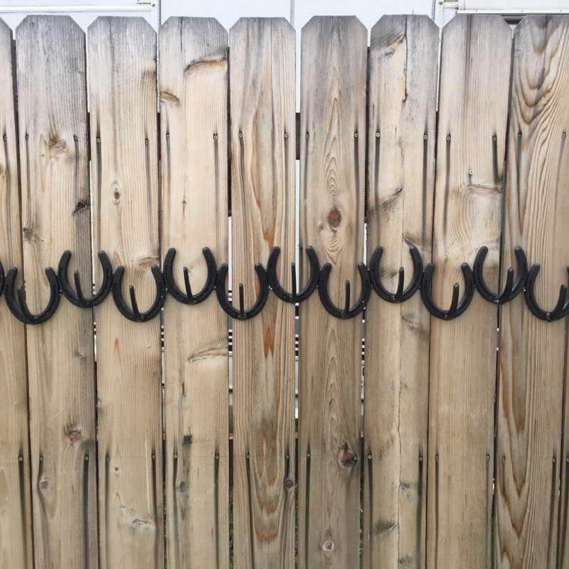 Wall Coat Rack Horseshoe - Etsy