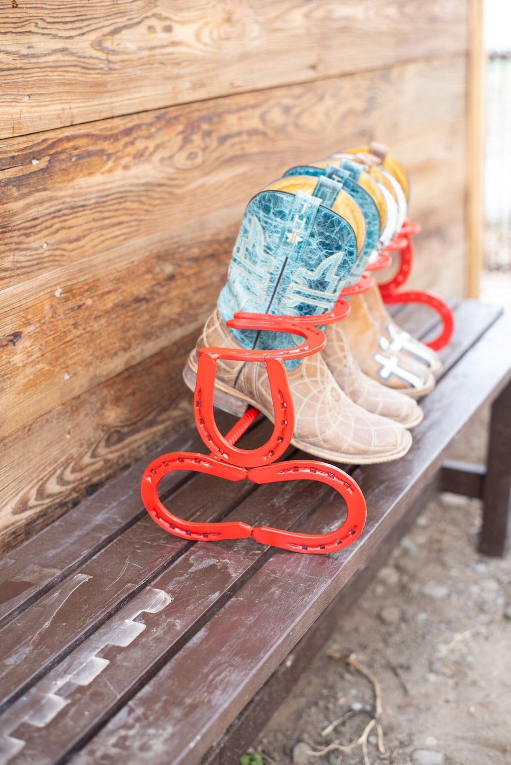 Boot Rack Boot Storage Horseshoe Boot Rack Rustic Boot | Etsy