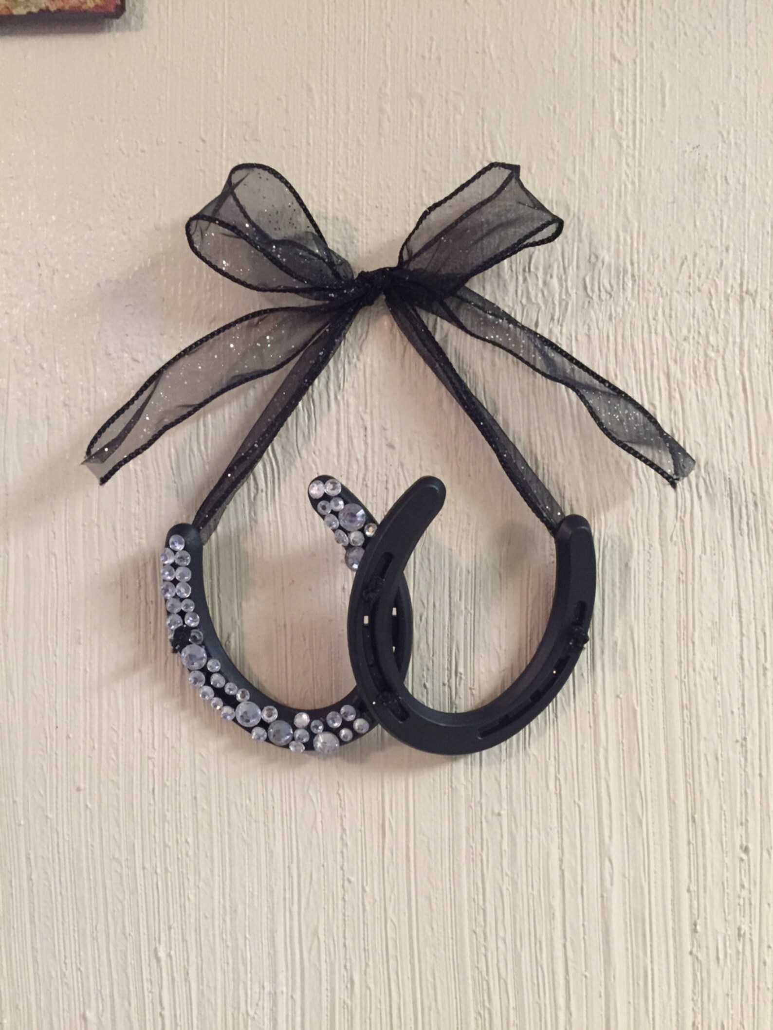 Horseshoe Wall Decor Lucky Horseshoe Decor Horseshoe Art - Etsy