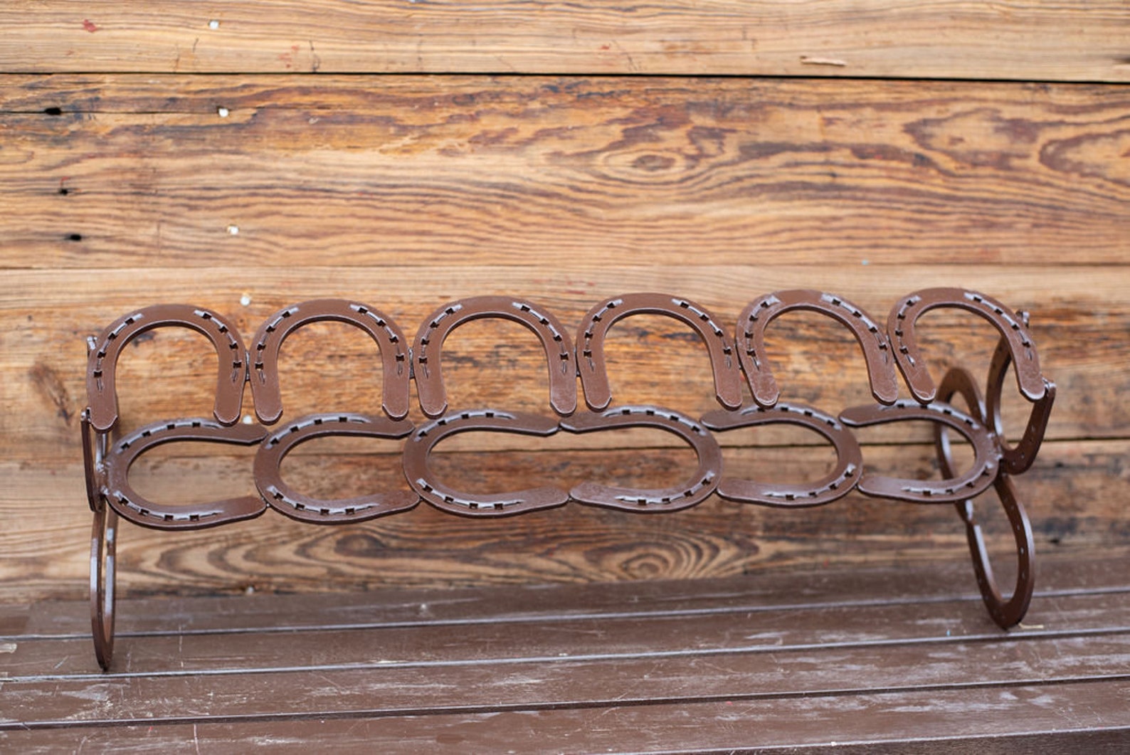 Horseshoe Boot Rack Boot Rack Rustic Boot Rack Brown | Etsy