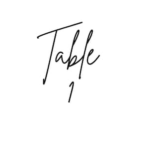 Horseshoe Wedding Table Numbers, Wedding Decor Table Numbers, Rustic ...