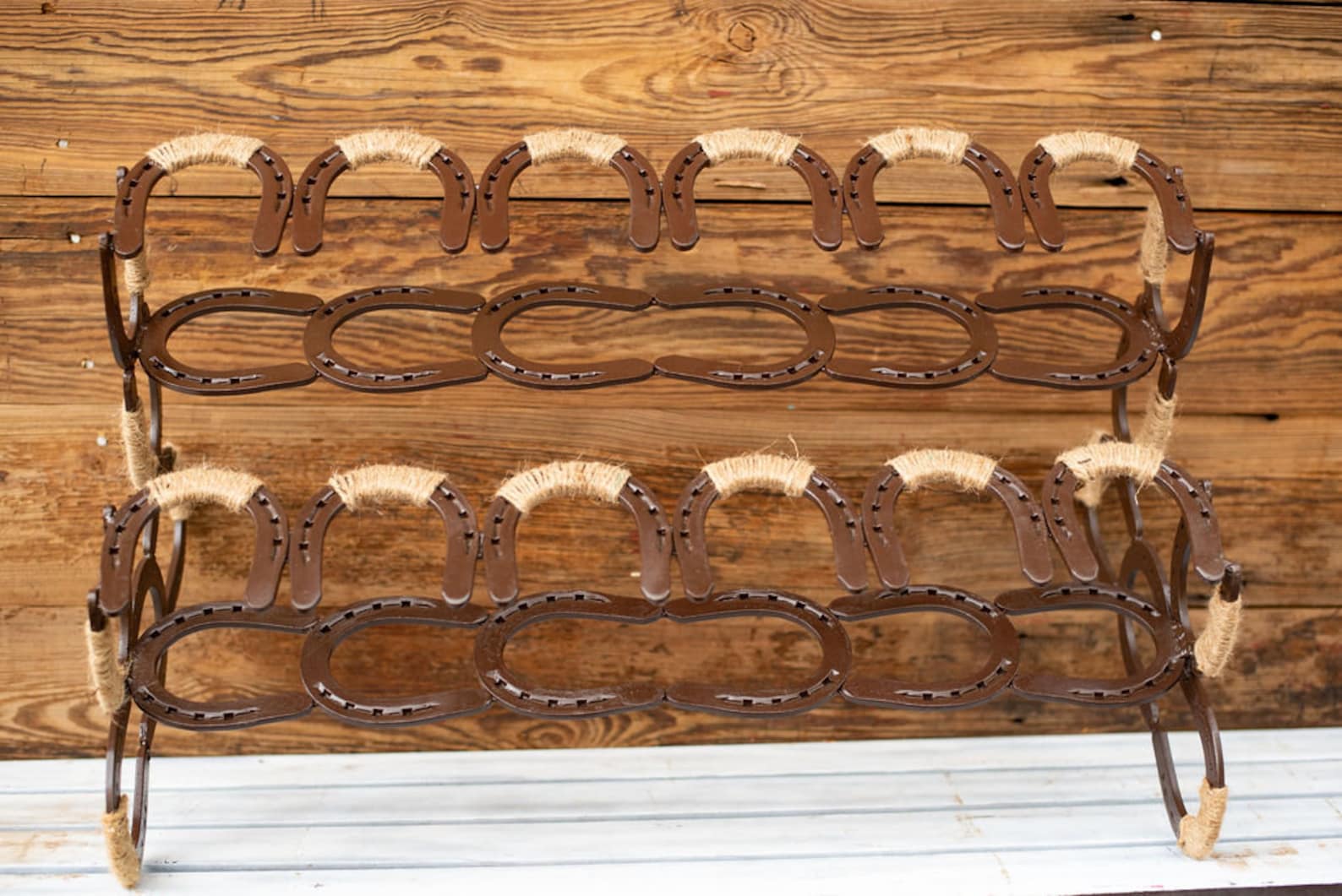 Horseshoe Boot Rack Boot Rack Southern Decor Horseshoe Art - Etsy