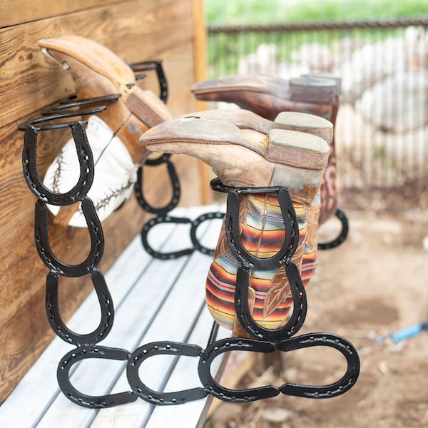 Horseshoe Boot Holder - Etsy