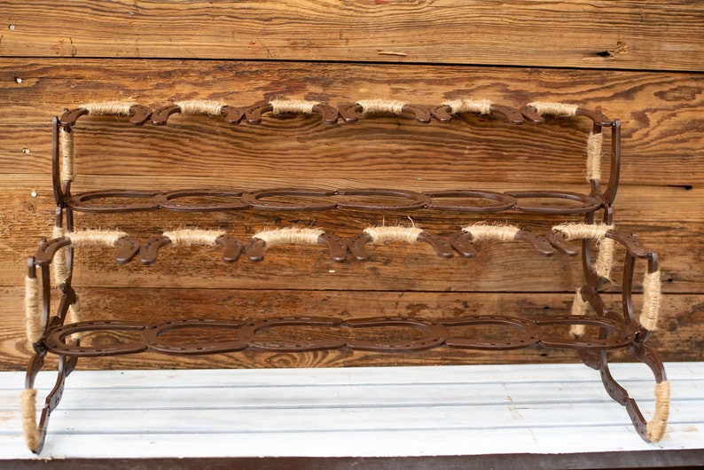 Horseshoe Boot Rack Boot Rack Southern Decor Horseshoe Art - Etsy