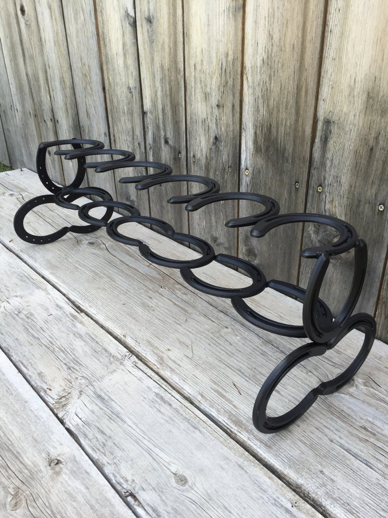 Boot Rack Horseshoe Boot Rack Horseshoe Art Horseshoe | Etsy