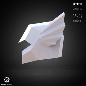 Thor Helmet, Superhero, Paper Mask, PDF Template, 3d Low Poly Mask ...