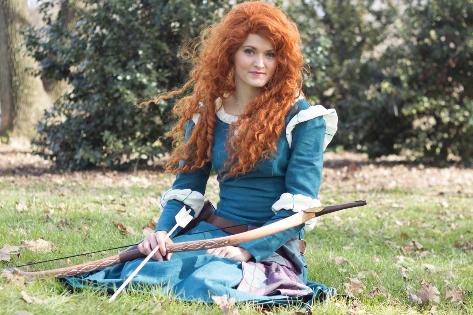 Merida's Bow With Celtic Design PVC Functional Bow With - Etsy