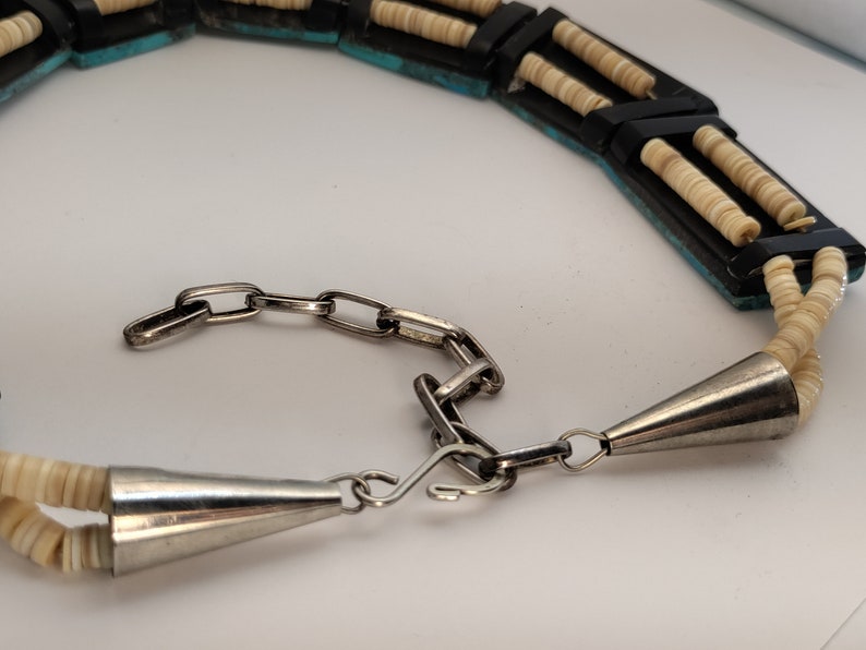 Vintage Kewa Pueblo Santo Domingo Artist Turquoise Panel Puka - Etsy