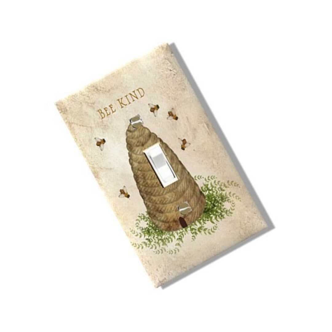 Bee Kind Beehive Light Switch Plate Cover Multi Toggle Kitchen Dining ...