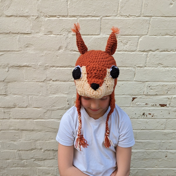 Squirrel Hat - Etsy